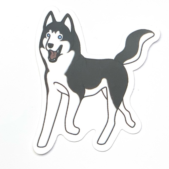 Dog | Husky Vinyl Sticker | Poshmark
